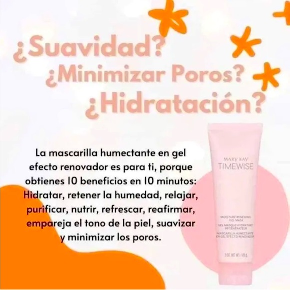 Mary Kay | Skincare | Moisture Renewing Gel Mask Mascarilla Humectante En Gel Efecto Renovador ...